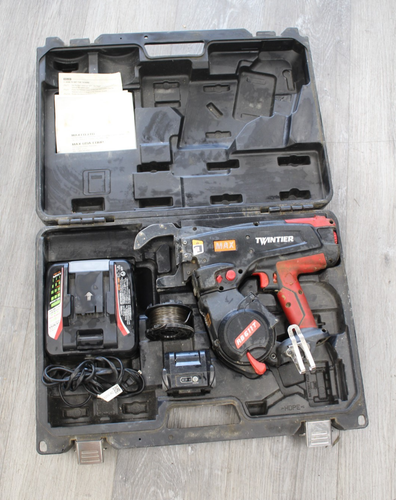 2022 MAX TWINTIER RB611T Rebar Tying Tool Kit with Battery, Charger | eBay