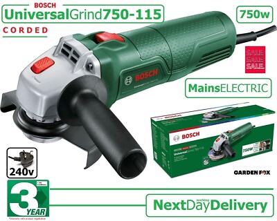 BOSCH UniversalGRIND 750-115 240v Grinder 115mm 06033E2070 ...