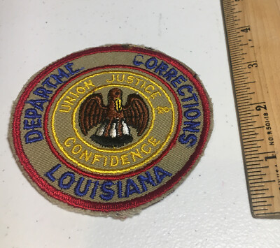 Arm Patch Louisiana Department Of Corrections | eBay