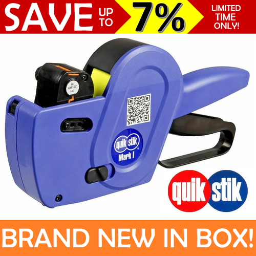 NEW Quikstik Date Marking Gun Mark I Dater Tool Single Line + Label ...