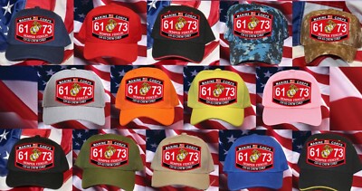 MOS 6173 CH-53 CREW CHIEF HAT PATCH CAP US MARINES VETERAN GIFT MAW ...