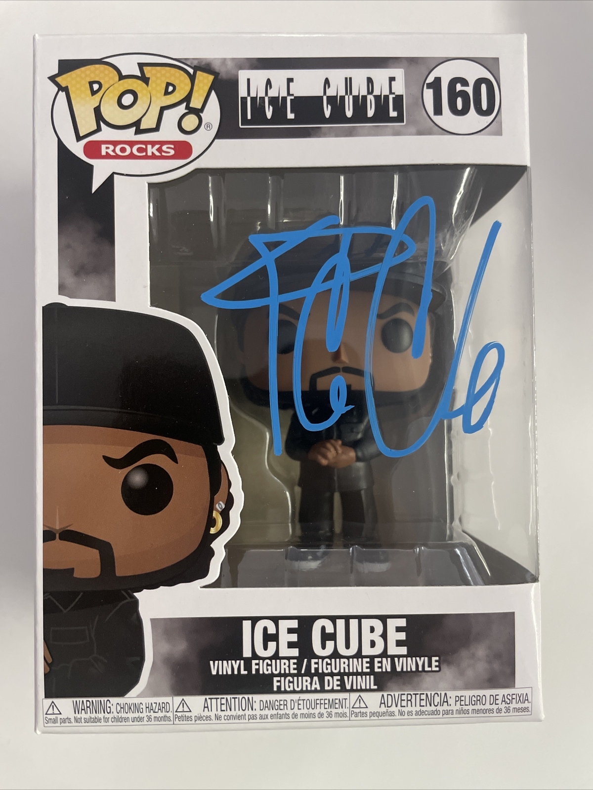 Ice Cube Autographed Funko Pop #160 Music Star NWA Rapper RARE FC | eBay