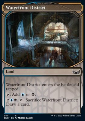 MTG Magic the Gathering Waterfront District (357/484) Streets of New ...