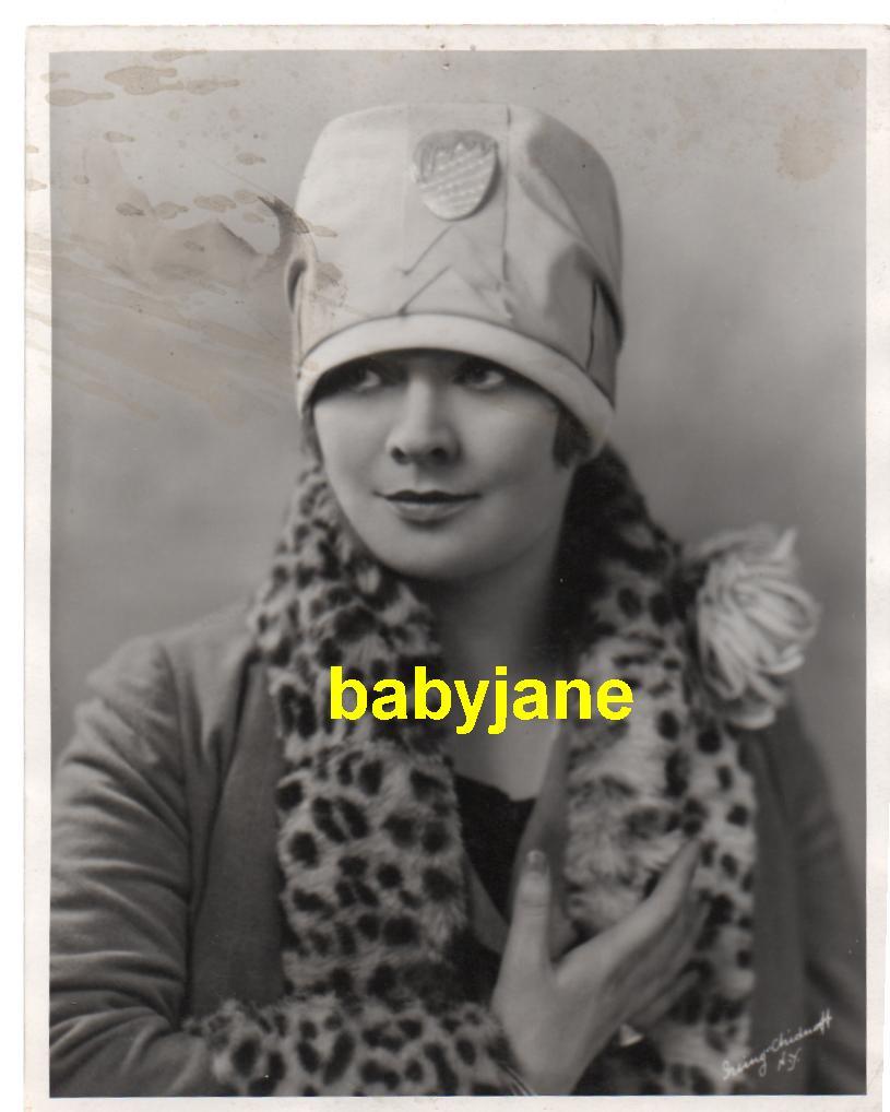 MARJORIE RAMBEAU VINTAGE 8X10 PHOTO BY IRVING CHIDNOFF 1930's PORTRAIT ...