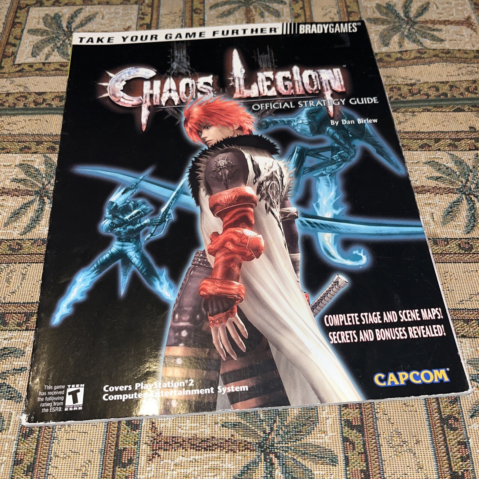 CHAOS LEGION OFFICAL Game STRATEGY GUIDE Capcom Rare Cool Collectables ...