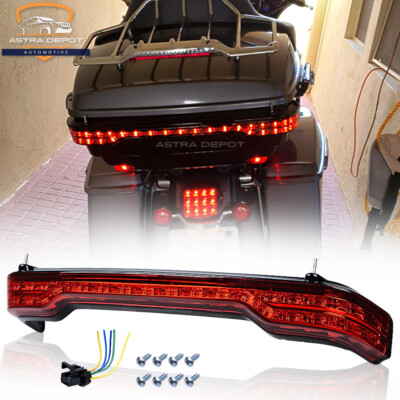 LED Tour Pack Trunk Tail Light Brake Turn Lamp for Harley Electra Glide ...