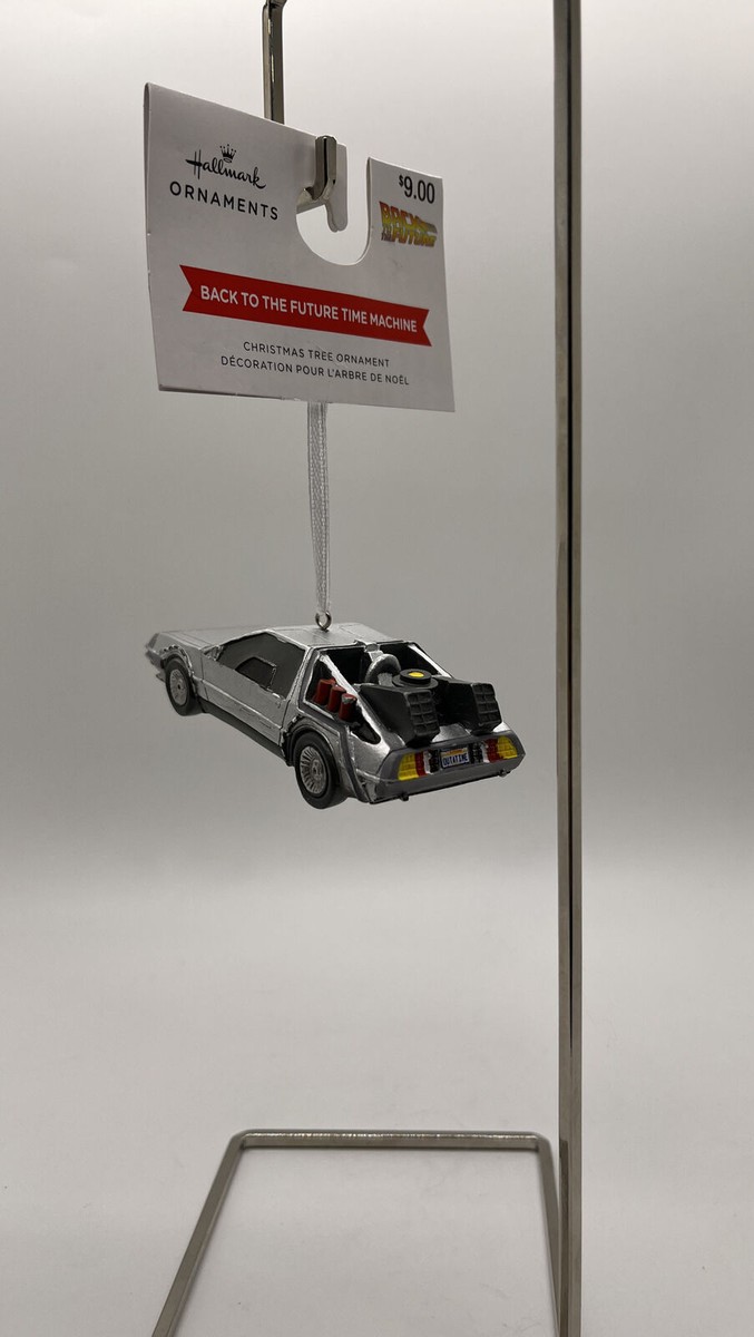 Time Machine Christmas Ornament 2014 Hallmark Back To The Future Part