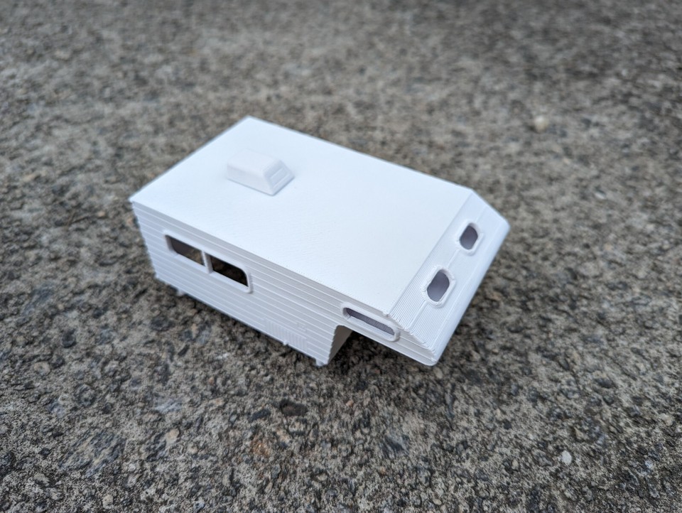 Scale Truck Camper Camping RV for Traxxas TRX4m Chevrolet K10 High ...