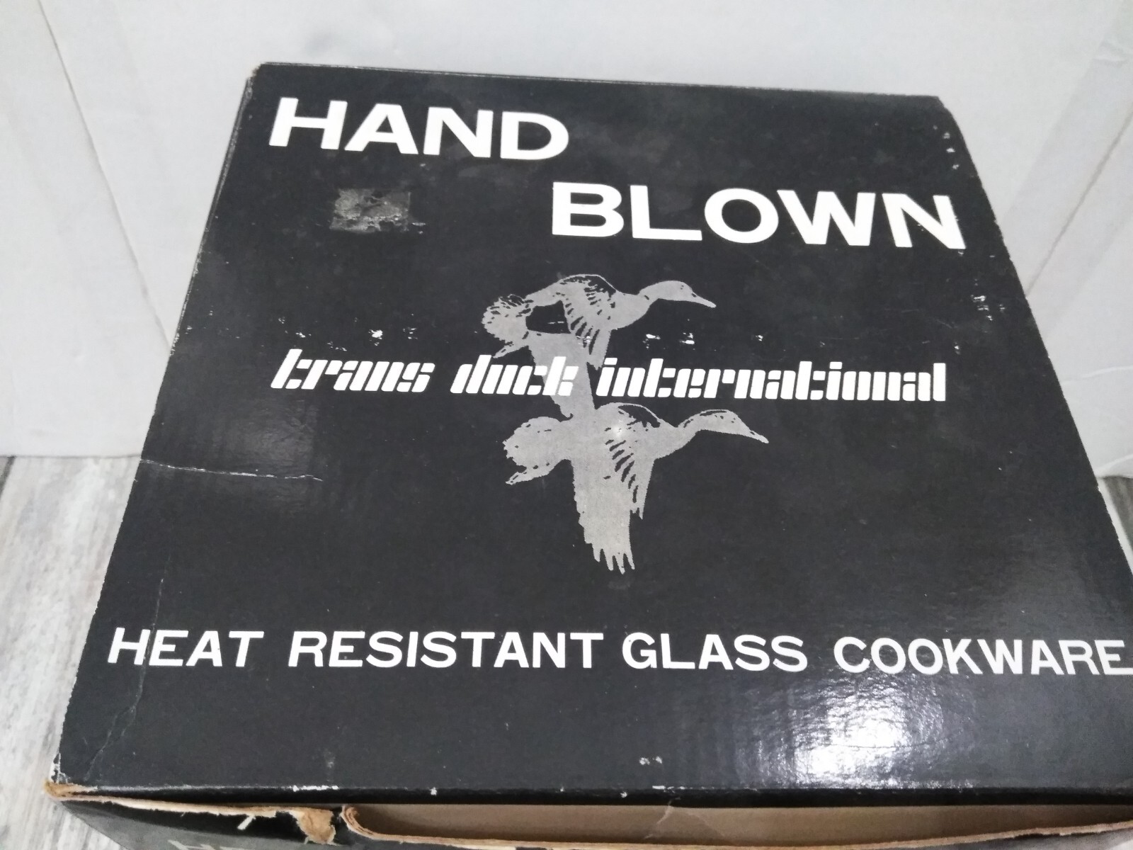 Trans duck international tea kettle 1.5 qt hand blown heat resistant ...