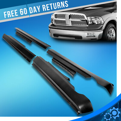 Rocker Panels Cover Trim 14064 for Dodge Ram 1500 2500 3500 Crew Cab ...