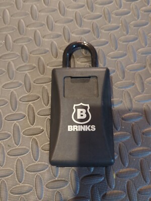 Brinks 675-80001 Resettable Combination Lock Box 4-Dial Key Storage ...