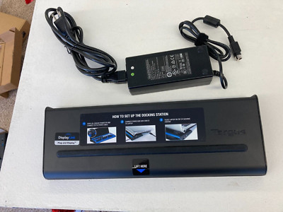 Targus ACP71USZ USB 3.0 SuperSpeed Dual Video Docking Station | eBay