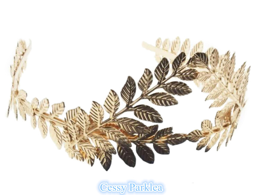 SN-A2-5 Ladies Gold Laurel Leaf Roman Greek Goddess Fancy Dress Toga ...