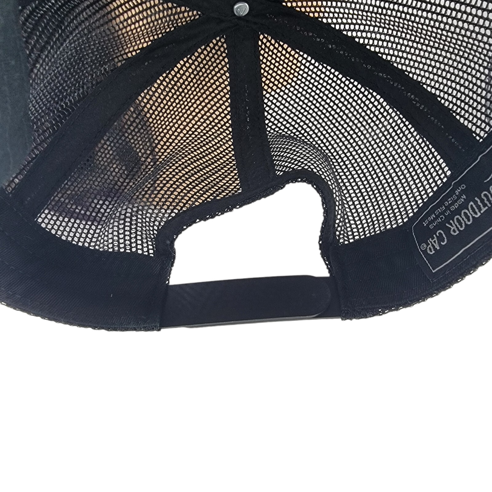 Scheels Outfitters Truckers Snapback Baseball Cap Hat Grey Black | eBay