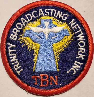Trinity Broadcasting Network Inc. embroidered Iron on patch Christian ...