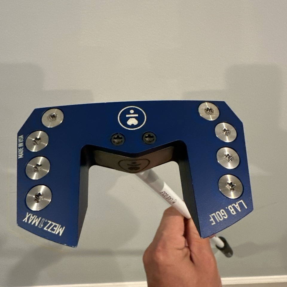 L.A.B. Golf Mezz.1 Max Blue 35” Putter 69* Lie Angle W/Headcover | eBay