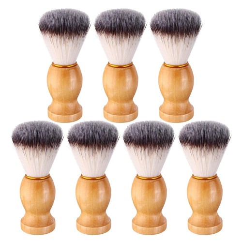 Men Shaving Brush Wood Handle, Salon Tools Hand Crafted Shaving Brush ...