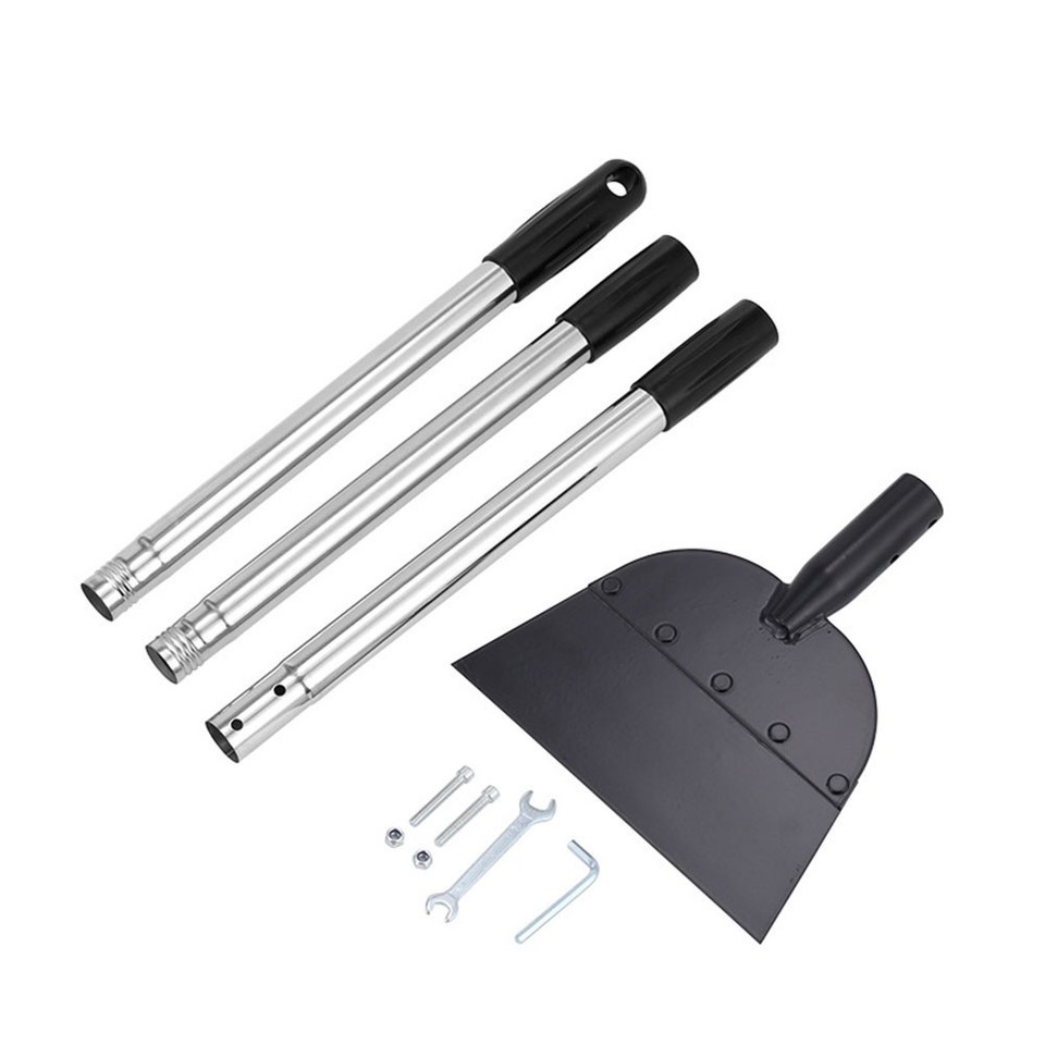 Clever Design Adjustable Handle Steel Shovel Great for Lawn Edging Work ...