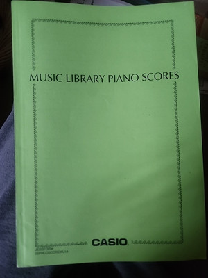 Casio Music Library Piano Scores Book of Classical Sheet Music. | eBay