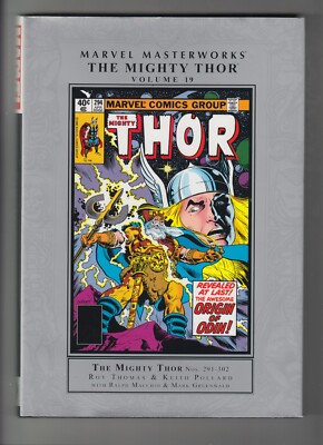 MARVEL MASTERWORKS VOL 19 MIGHTY THOR #291-302 HC OOP | eBay