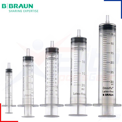 Braun Omnifix Sterile Syringe Luer Slip 2ml, 3ml, 5ml,10ml, 20ml, 50ml Syringes | eBay