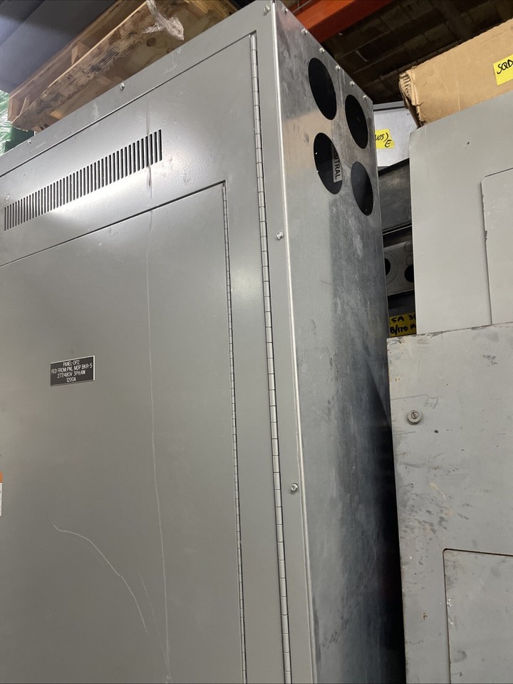 GE Spectra 1200 amp Breaker Panelboard 3 Phase 277/480V APNB MLO | eBay