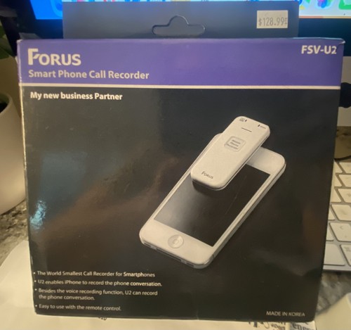 Forus Smart Phone Recorder FSV-U2 Open Box- NEW 4GB Spy Gear Digital | eBay