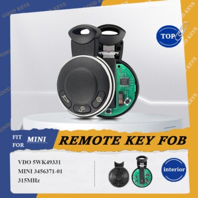 Remote Key Fob For 2006-2013 BMW Mini Cooper R56 Smart Control Smart ...