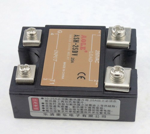 ASH-25DV Simplex Solid State Relay SSR-40DV SCR Voltage Regulator ...