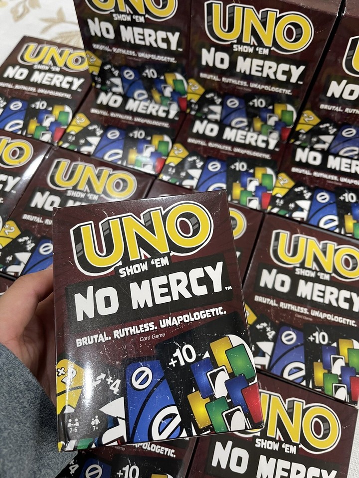 Mattel UNO Show em No Mercy Card Game 194735220809 | eBay