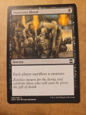 Innocent Blood (94) Eternal Masters LP MTG Magic the Gathering BULK ...