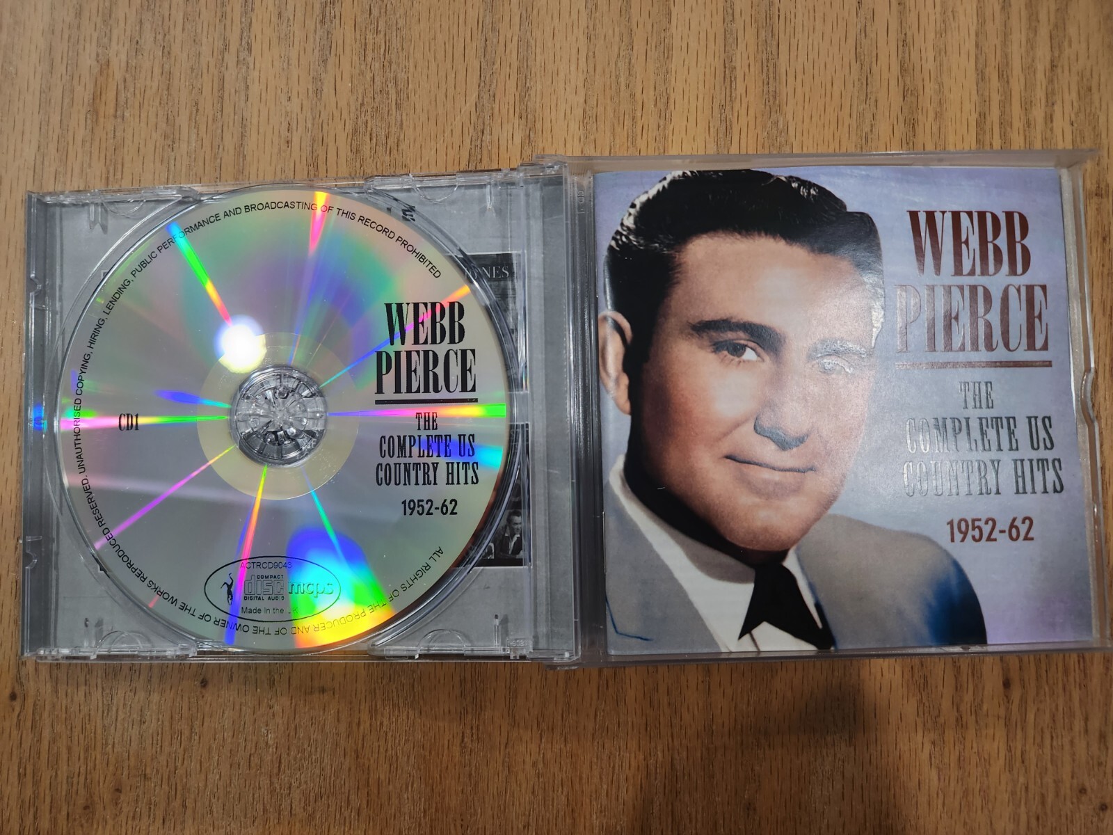 The Complete US Country Hits 1952-62 by Webb Pierce (CD, 2014, 3-Disc ...