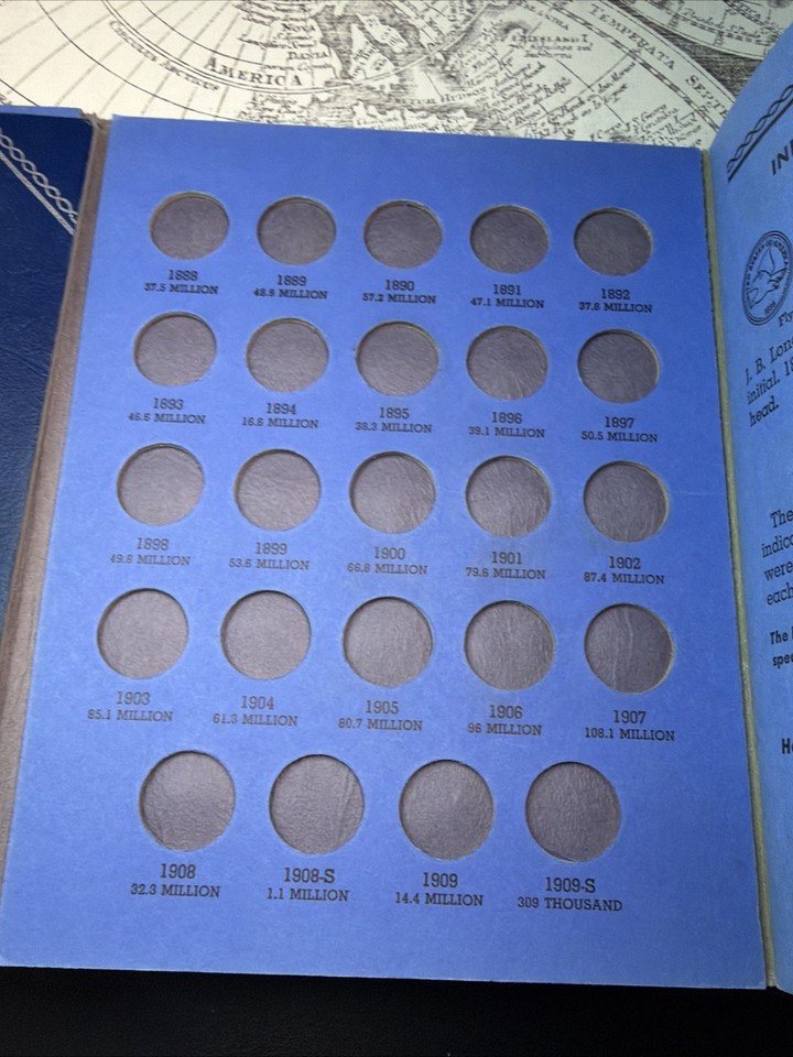 1 Roll Indian Head/Flying Eagle cents/ Bonus never used vintage Whitman ...