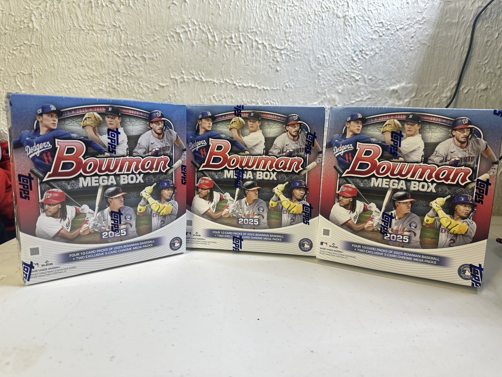2025 Topps Bowman Baseball Mega Box -NEW- LOT OF 3- Factory Sealed ...