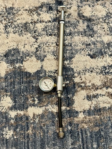 Mountain Bike High Pressure Shock & Suspension Fork Pump 300 PSI | eBay