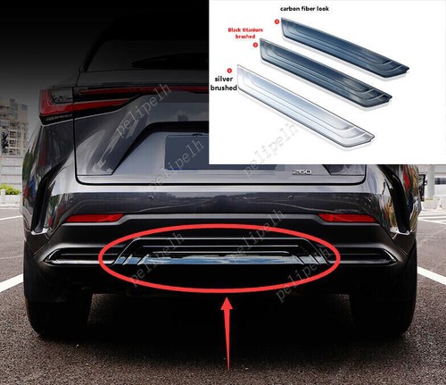 Rear Bumper Lower Diffuser Lip Spoiler Stainless steel For 2022+ Lexus ...