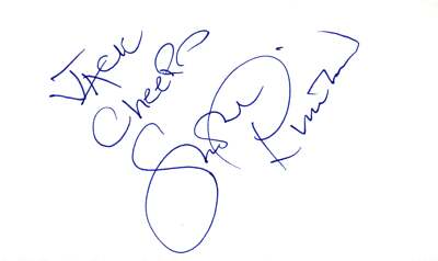 Shane Rimmer Signed Auto 3x5 Index Card James Bond | eBay