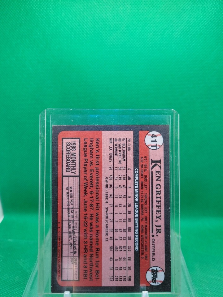 1989 Topps Traded Ken Griffey Jr RC | eBay