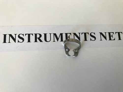 6 ENDODONTIC RUBBER DAM CLAMP #27N Dental Instrument (Pre Molars) | eBay