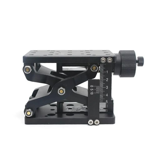 Precision Z-Axis Lifting Table 120x80MM Manual Fine-Tuning Platform ...