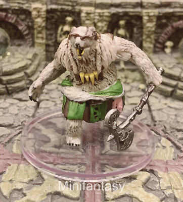 Oyaminartok the Goliath Werebear D&D Miniature Dungeons Dragons Polar ...