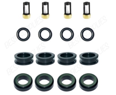 Fuel Injector Seals O-Rings Grommets Repair Service Kit for Subaru ...