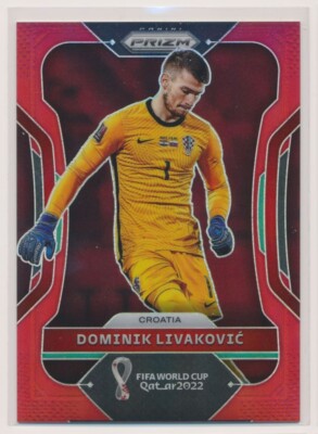 Dominik Livakovic 2022 Prizm Fifa World Cup Qatar 2022 Red 373/399 #56 ...