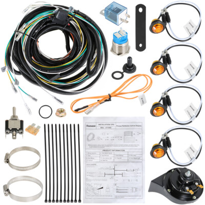 New Turn Signal Light Kit w/Horn For 2011 John Deere Gator TE Pug ...