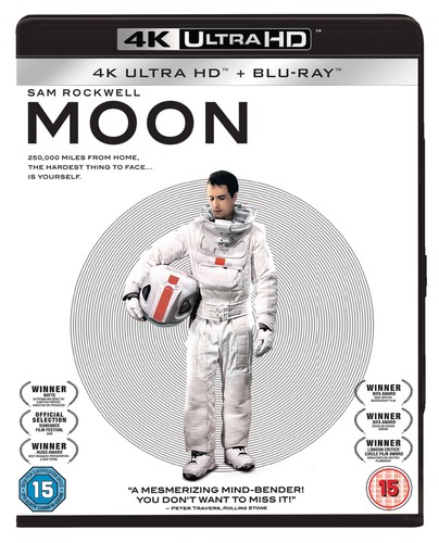 Moon (4K UHD Blu-ray) Robin Chalk Malcolm Stewart Sam Rockwell Kaya ...