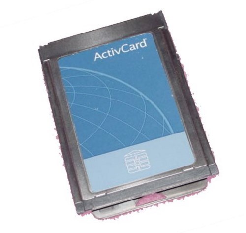 ActivCard PCMCIA Smart Card Reader Writer PC Card ZFG-9818-AA | eBay