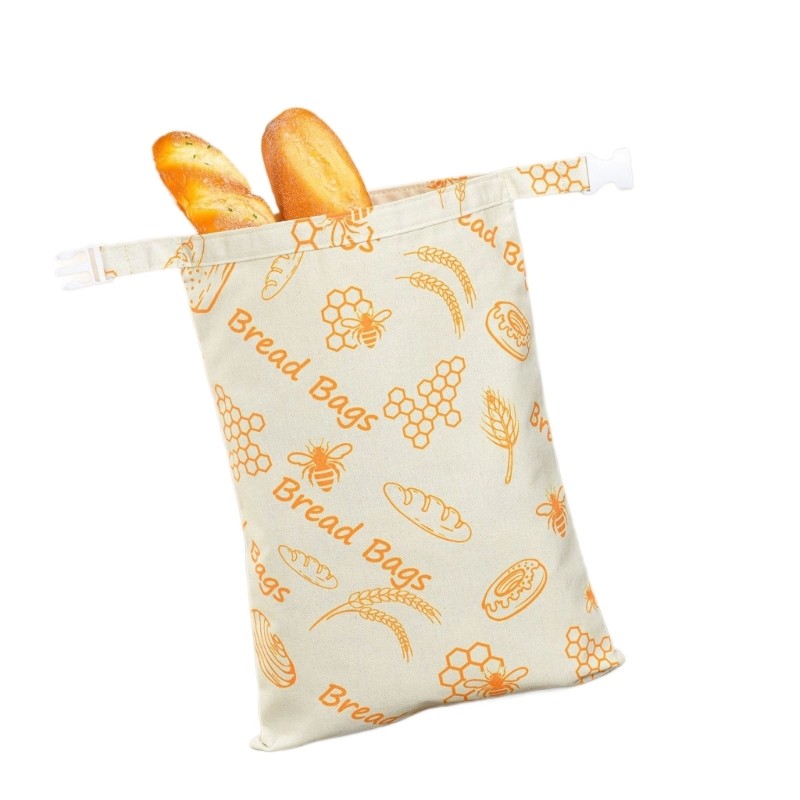 Pack of 2 Multiple Use Recyclable Kitchen Sacks for Bread Produce ...