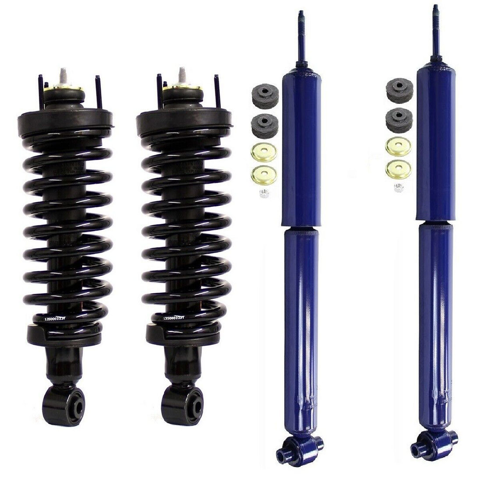 NEW Front Struts Coil Springs & Rear Shocks Monroe Kit for Ford Crown ...