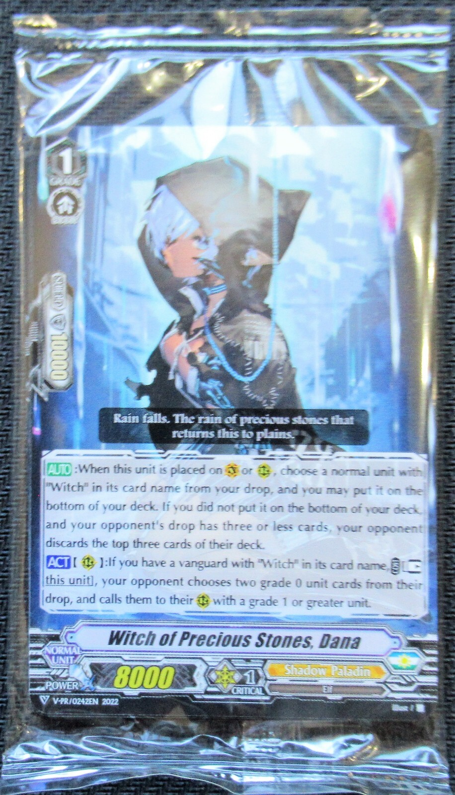 9x WITCH OF PRECIOUS STONES, DANA V-PR/0242EN Cardfight Promo - 9 MINT ...