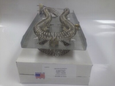 Napco Made In US 3387747 Dryer Heating Element for Whirlpool Kenmore ...